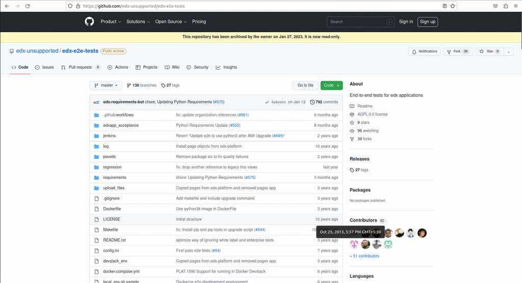 Open edX DevStack Installation with Olive Release